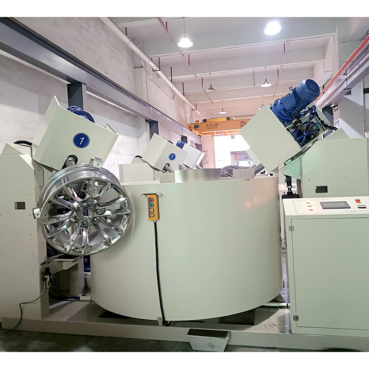 2 Armed Wheel Polisher For Aluminum Wheels and Semi Truck Wheels ( HQ ...